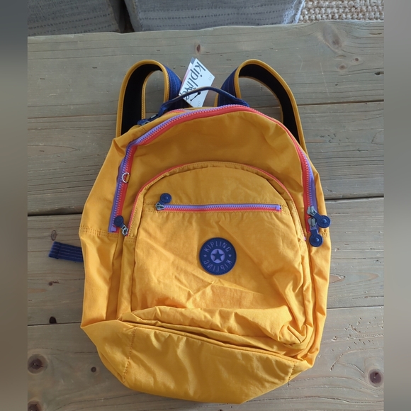 Kipling | Bags | Kipling Seoul Backpack Spicy Gold Yellow Color 5 ...